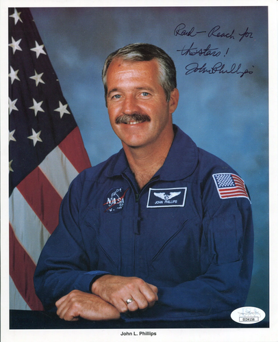 John L. Phillips Autographed NASA 8x10 Photo (JSA) | eBay