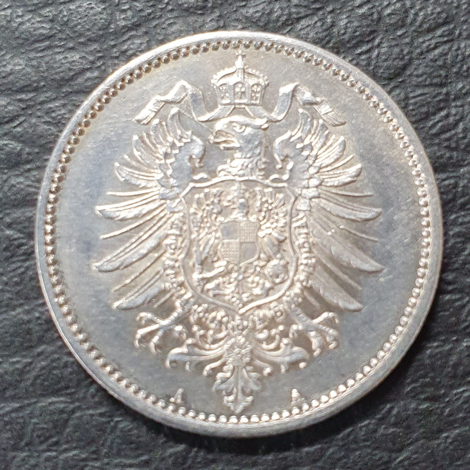 1 Mark Stück 1874 A Deutsches Reich Reichsadler Kaiserreich Silber ...