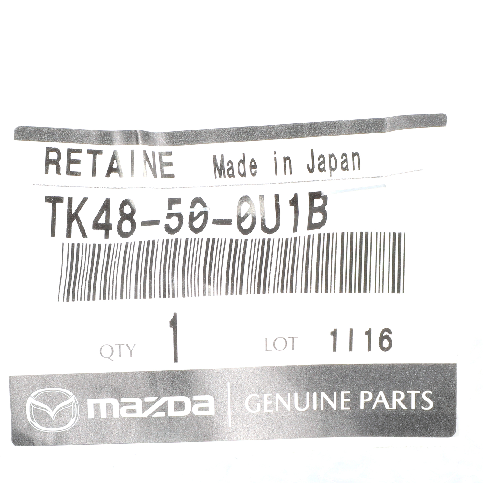 NEW OEM Mazda 2016-2021 CX-9 Front Left Bumper Side Retainer No. 2 TK48 ...
