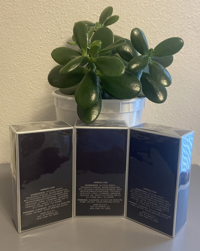 (3) EXPRESS *LOYALTY* Eau De Cologne 2.5 Oz Each-Cologne 4 Men-SEALED ...