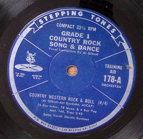 GRADE 1 COUNTRY ROCK SONG & DANCE COUNTRY WESTERN ROCK & ROLL VINYL 45 ...