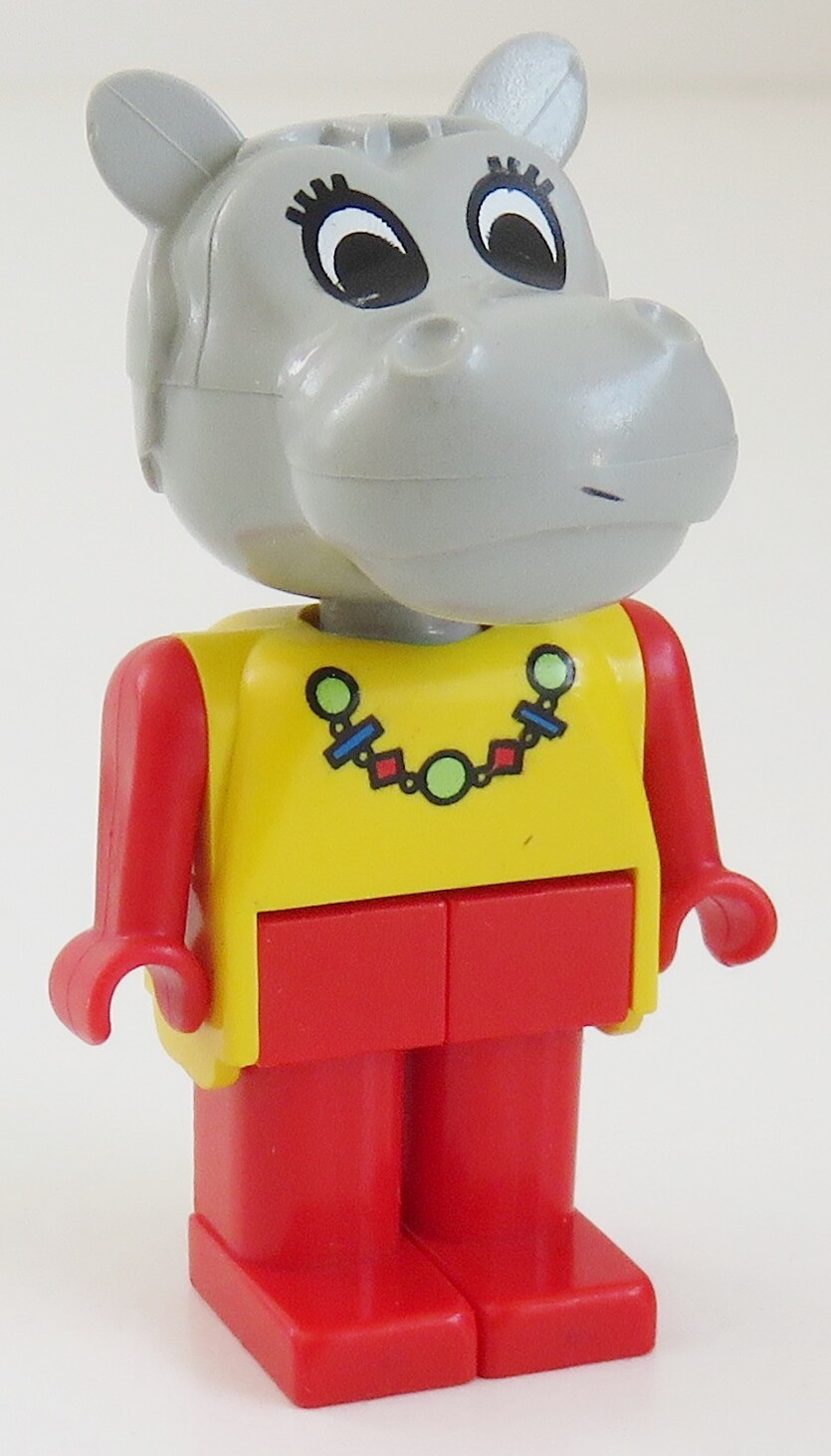 LEGO Fabuland - Hippo 2 mit Halskette # fab6f | eBay.de