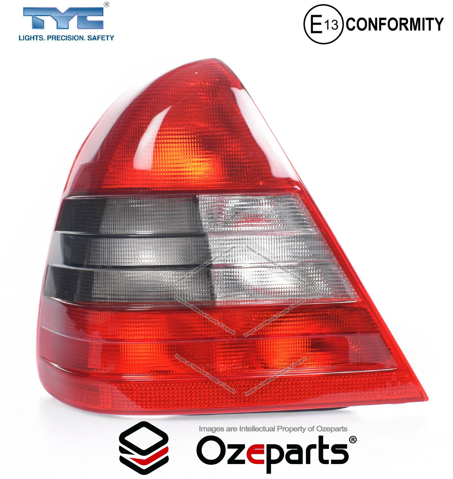 LH Left Hand Tail Light Lamp (Clear) For Mercedes Benz C Class W202 ...