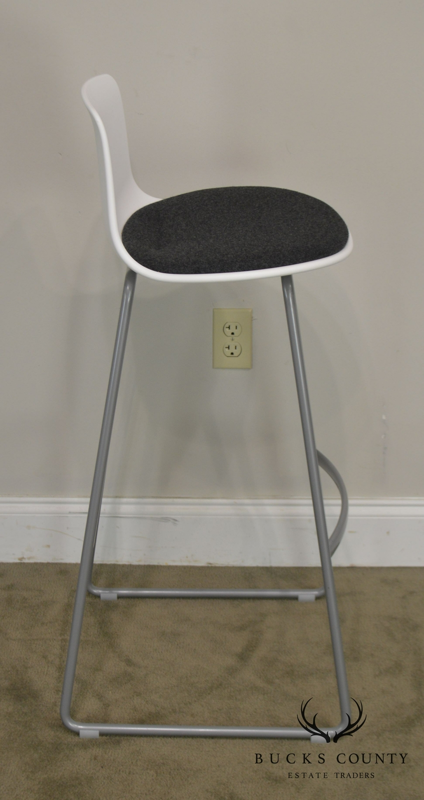 Steelcase Coalesse Enea Lottus Set 4 Sculpted Sled Barstools | eBay