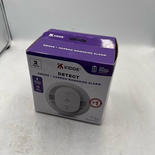 Kidde Smoke Carbon Monoxide Detector 5in 30CUDR 2-in-1 Wireless Protect ...
