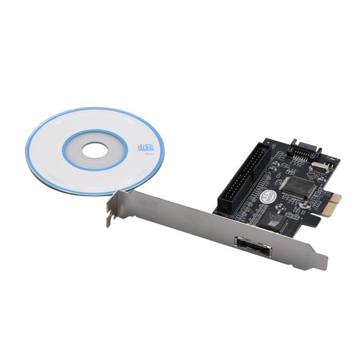 PCI-E to eSATA SATA IDE Expansion Card Raid Controller Adapter Card for ...