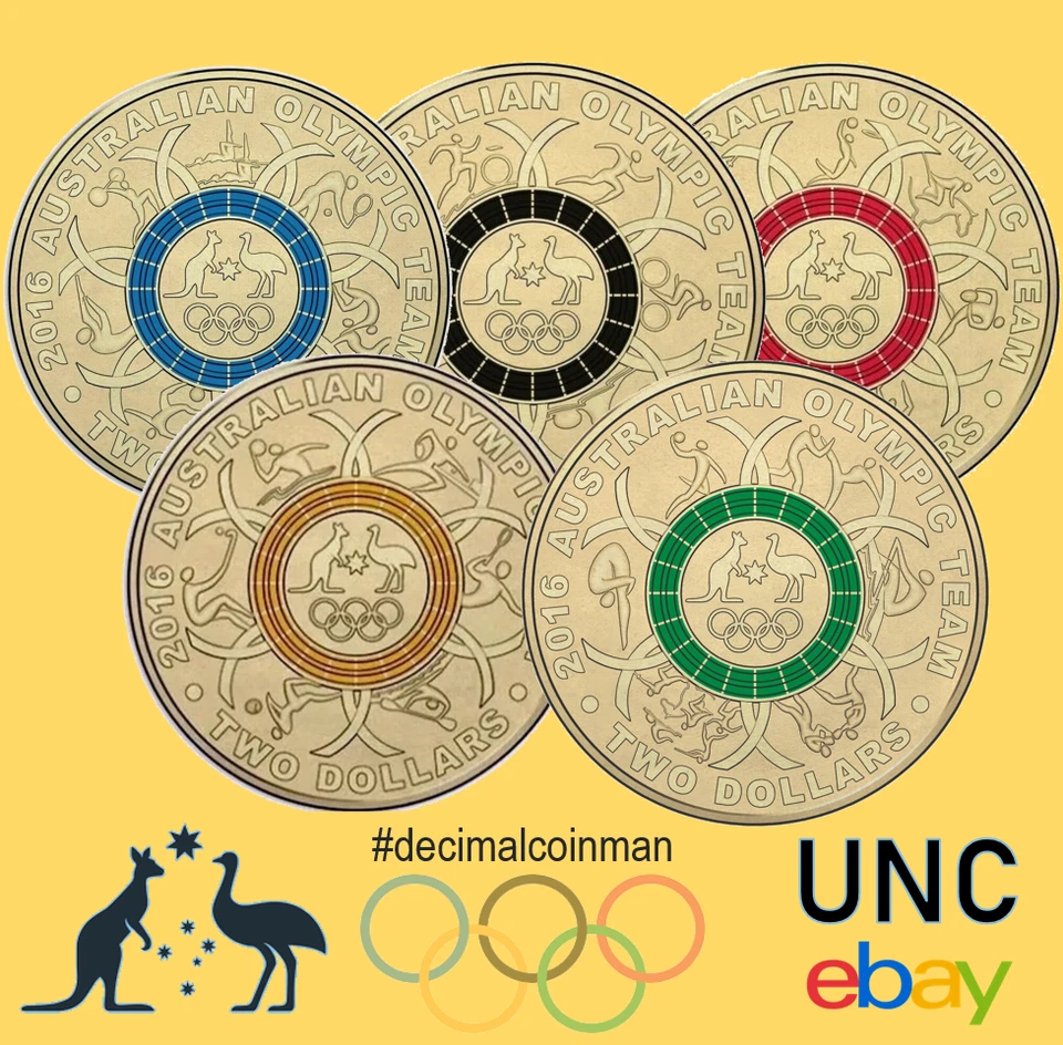 2016 Olympic $2 Coin for sale | eBay Australia