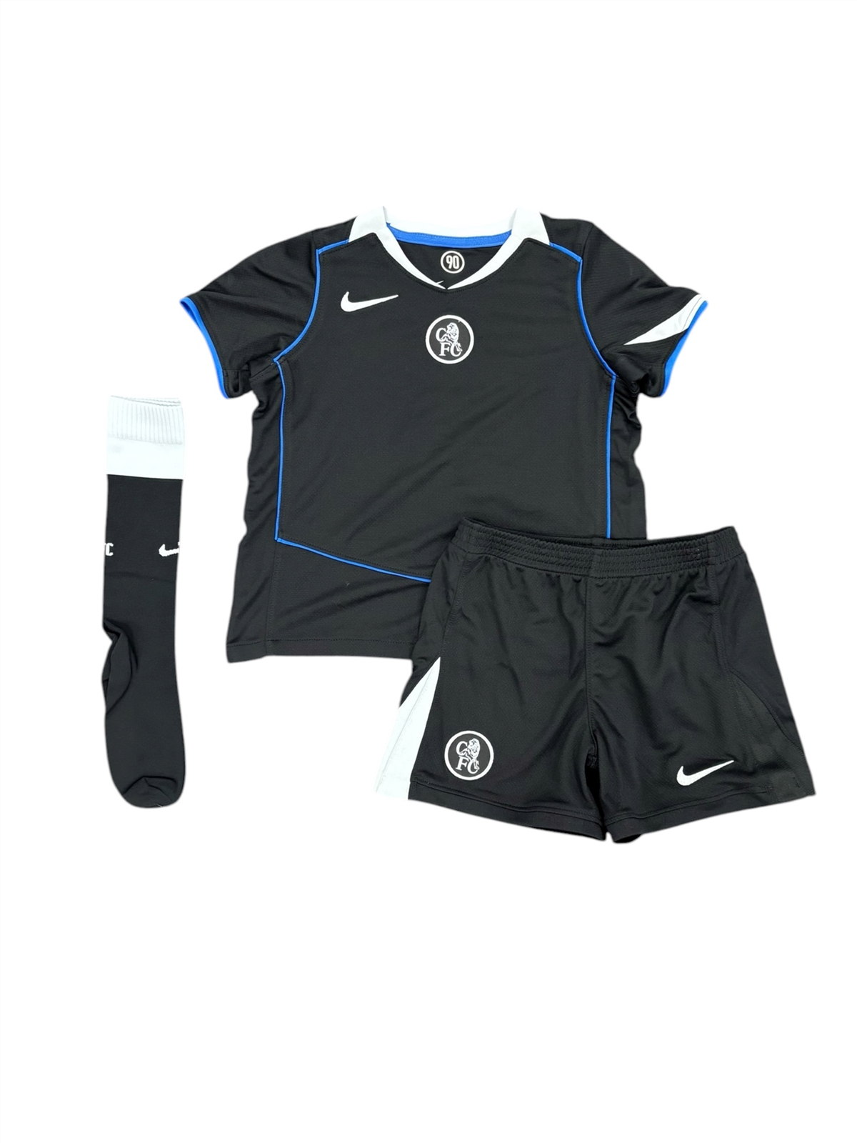 Chelsea Kid's Mini Kit (Size 5-6Y) Nike 3rd Football Kit - Garnacho ...