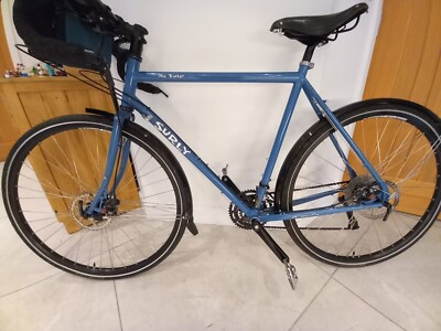 Surly Disc Trucker Touring Bike - Blue 56cm frame, 700c wheels. | eBay