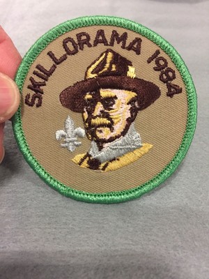(b70) Boy Scouts - Baden Powell - Skillorama 1984 patch | eBay