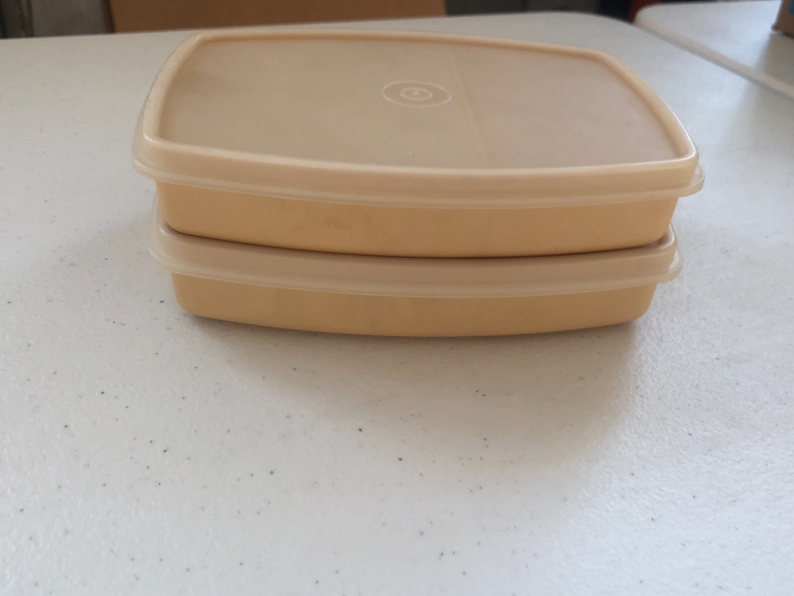 SET OF 2 TUPPERWARE SMALL DIVIDED CONTAINERS - PRE-OWNED- EUC | eBay