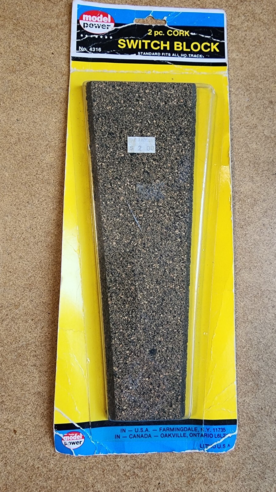 Model power HO Switch Block 2 piece #4316 | eBay