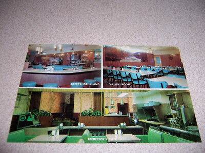 1960s INTERIORS, FREDERICKS CAFE & BRETTS GRILL, MANKATO, MN. VTG ...