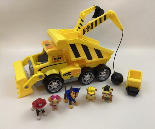 Paw Patrol Rubble’s Ultimate Rescue Construction Truck Lights & Sound ...