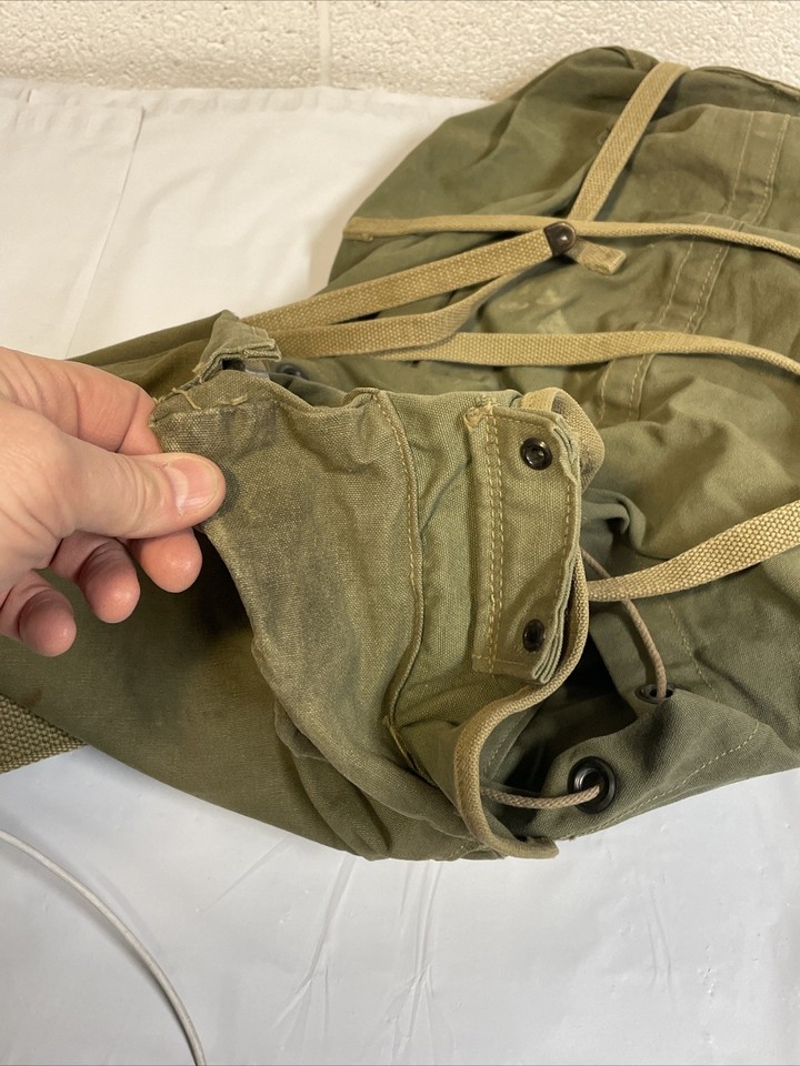 1942 Atlantic WW2 US Army M-1943 Jungle Pack Backpack Ruck Sack Field ...