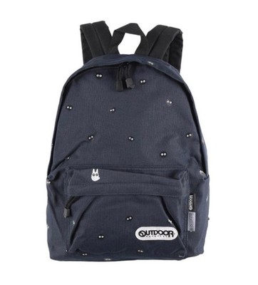 My Neighbor Totoro x OUTDOOR Rucksack Navy Small Totoro Soot Sprite Neu ...