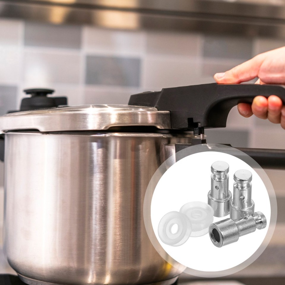 3Pcs kitchen gadgets Pressure King Cooker Float Valve Cookware Metal ...