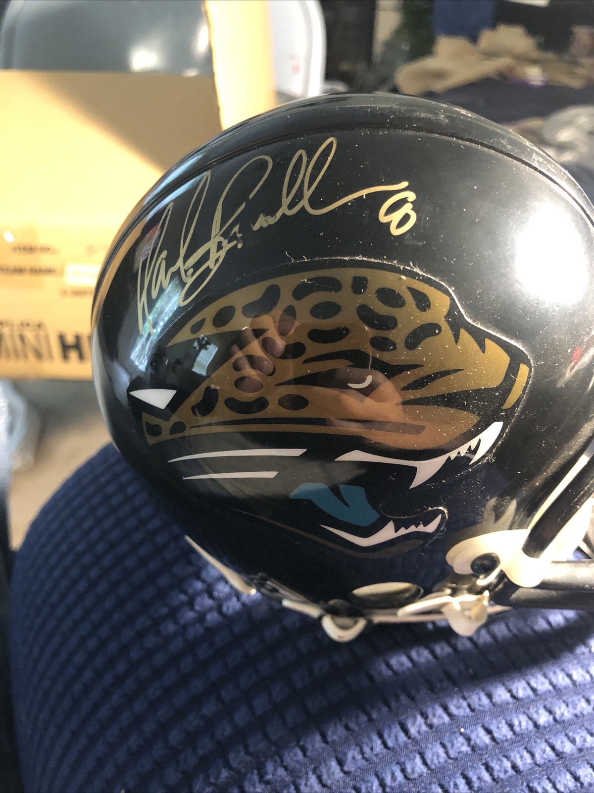 MARK BRUNELL 8 AUTOGRAPH SIGNED JACKSONVILLE JAGUARS MINI HELMET A | eBay