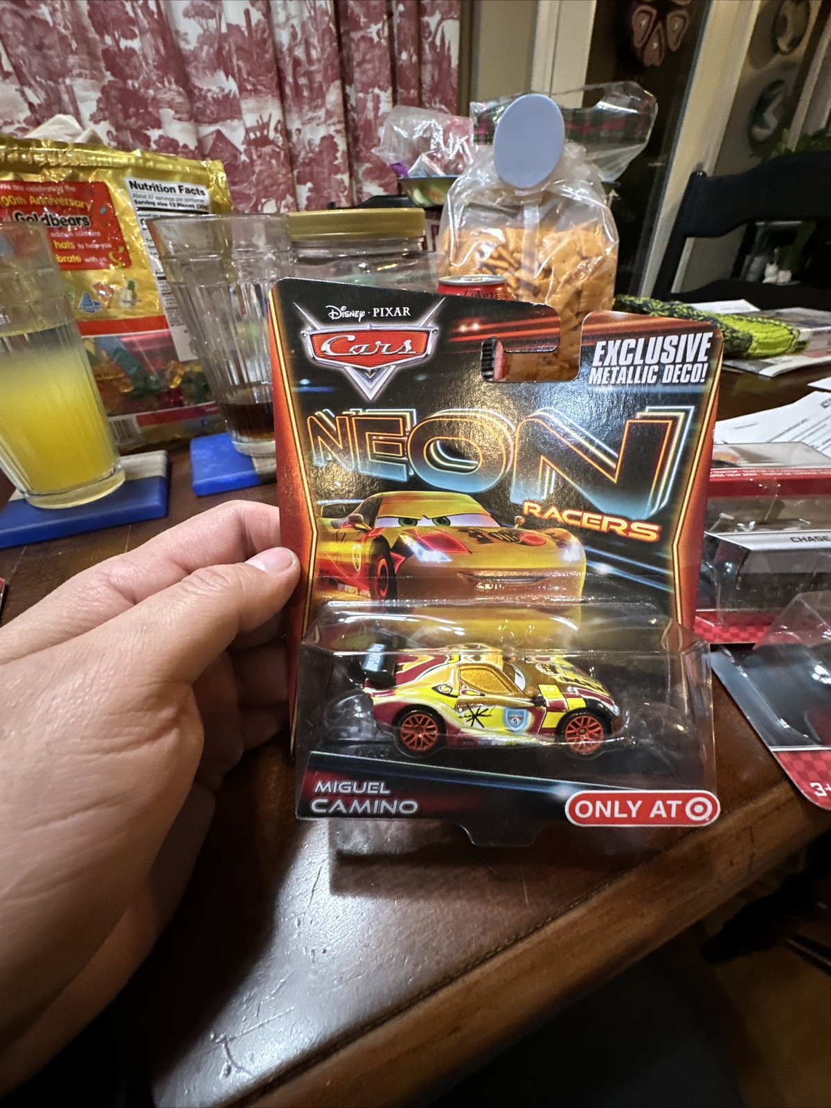 Disney Pixar Cars 2014 Neon Racers - Miguel Camino - exclusive metallic ...