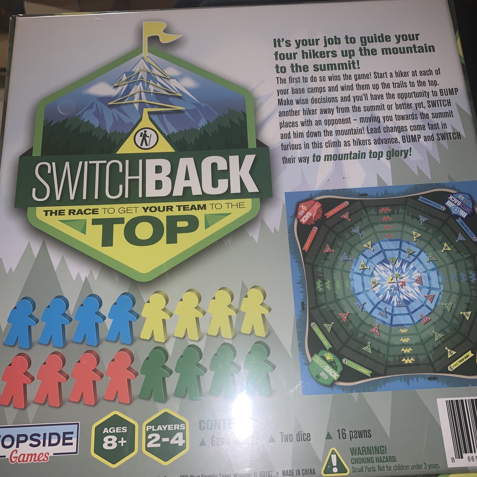2016 Topside Games SwitchBack Family Board Game The Race To Get To The ...