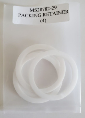 MS28782-29 Packing Retainer Back-up Ring - Lot of 4 | eBay