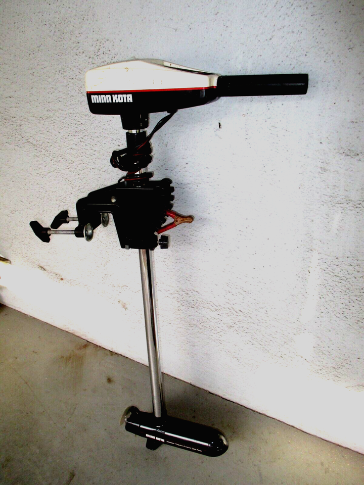 MINN KOTA 35 BOAT TROLLING MOTOR 4 SPEED 17 LBS THRUST UNTESTED LOCAL ...