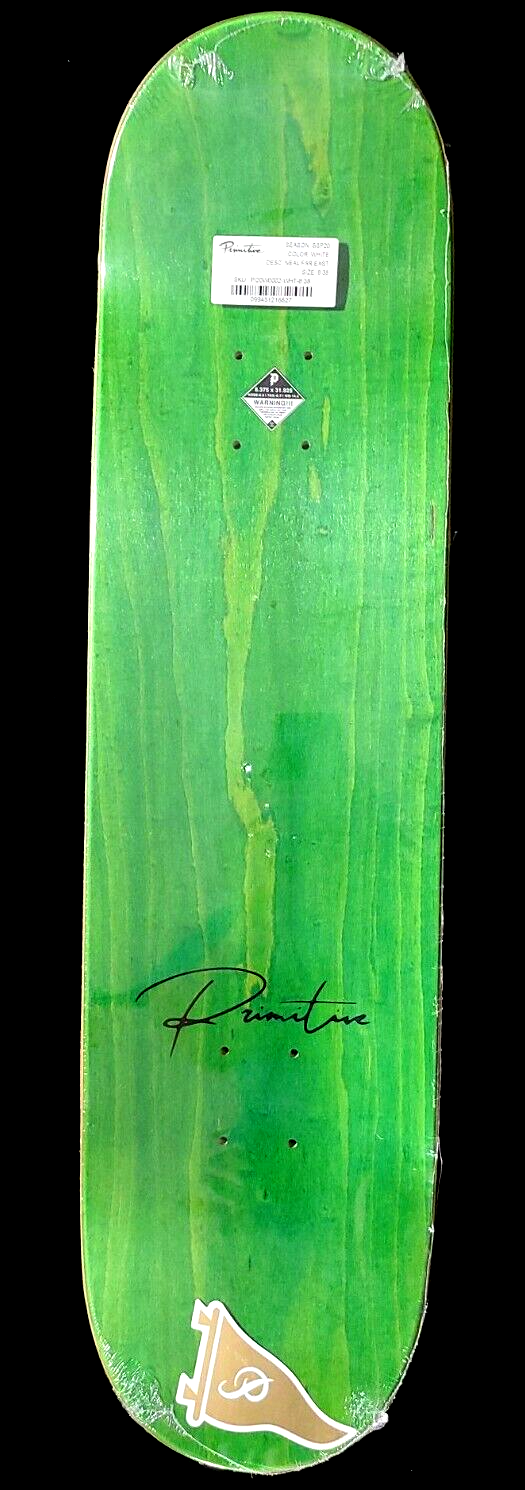 Robert Neal Primitive Far East Skateboard 8.38" Pro Deck New in ...