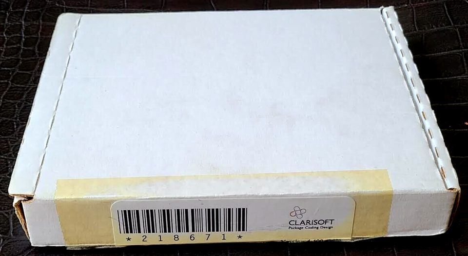 CLARISOFT VIDEOJET 218671 GENERIC IMAGE DESIGN SOFTWARE USB LICENSE ...