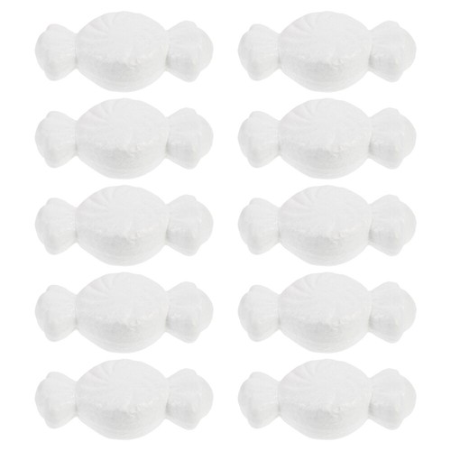 10pcs Styromousse Formes De Bonbons Polystyrène De Bonbons Polystyrène ...