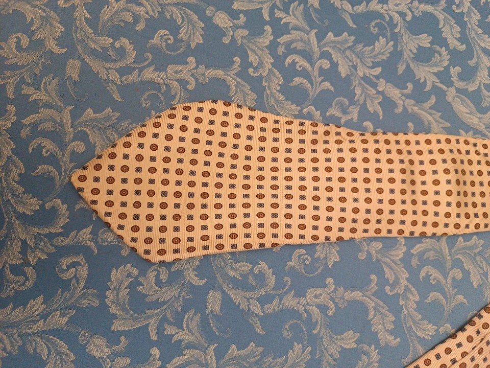 Fabio Ferretti 100% Silk Tie – Italy – Vintaagev Settepieghe Cravatta ...