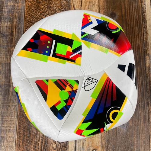 adidas MLS Training Soccer Ball, White/Black/Solar Gold 5 | eBay