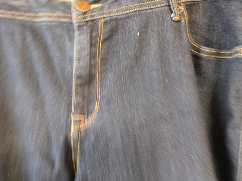 W62 PLUS SIZE JEANS DARK BLUE SIGNATURE SKINNY SIZE 20 SHORT 20S 5 ...