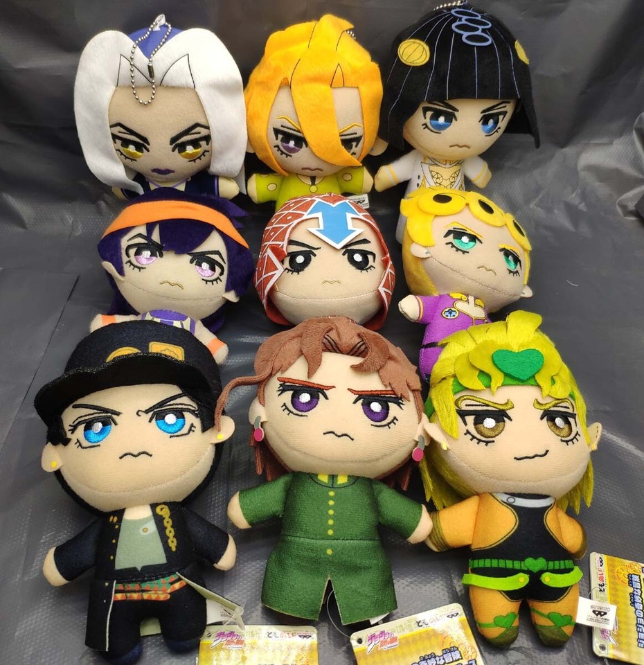 JoJos Bizarre Adventure Golden Wind Buccellati Abbacchio Fugo Plush toy ...