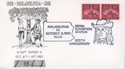 US 1044 SEPAD Philadelphia Exhibition Station Event Cover | eBay