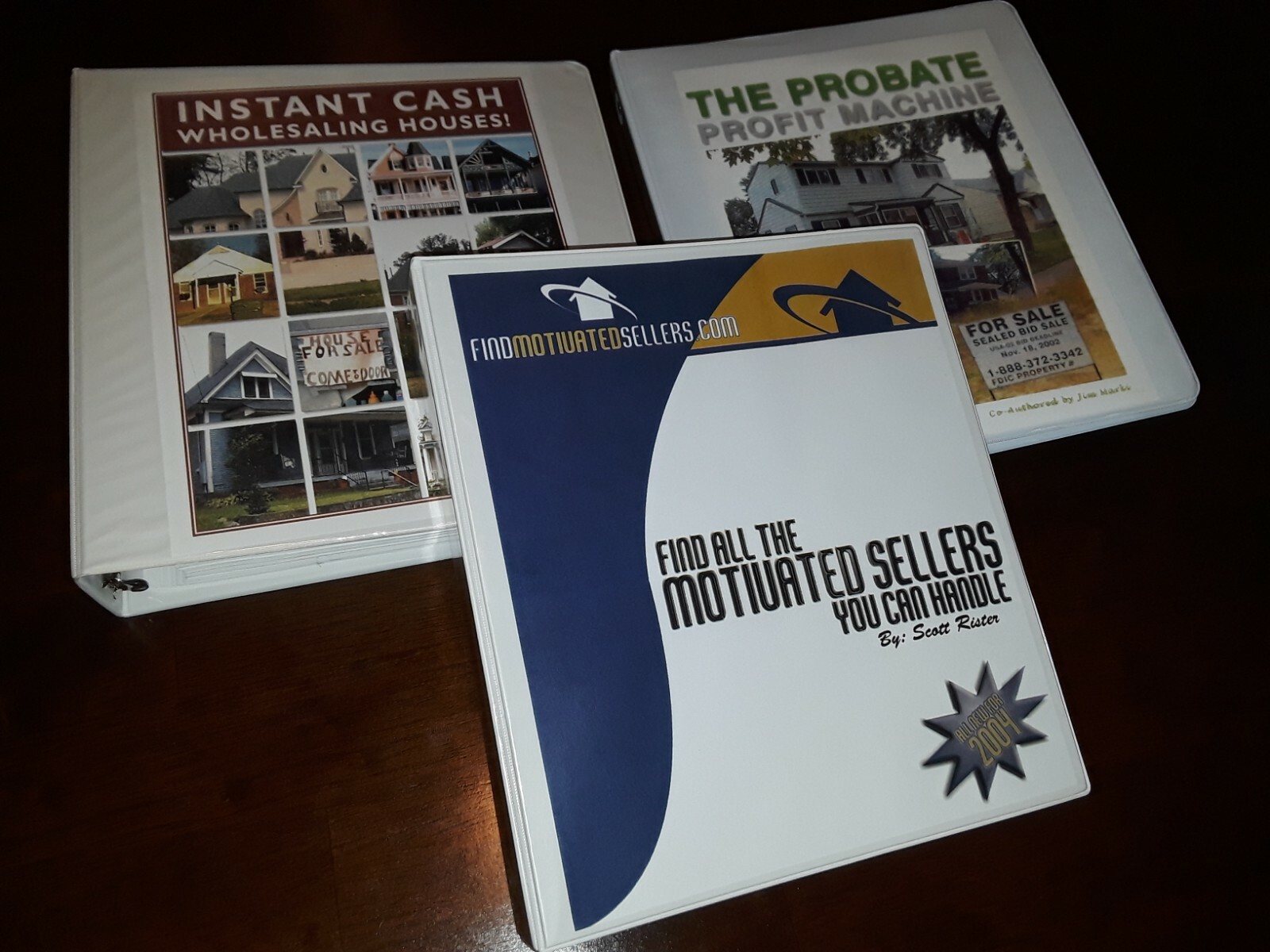 REAL ESTATE COURSE-Wholesaling, Probate and Motivated Sellers By Scott ...