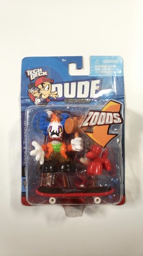Tech Deck Dude Evolution Zoods Z5 Zobo And Zeppelin NEW #007 Rare Clown ...