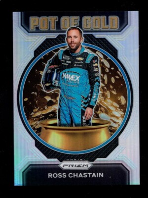 2023 PRIZM NASCAR RACING POT OF GOLD SILVER PG6 ROSS CHASTAIN | eBay