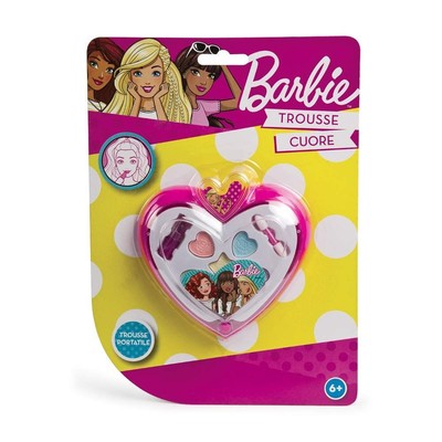 Gadget - Barbie: Grandi Giochi - Blister Trucchi Forma Cuore - Grandi ...