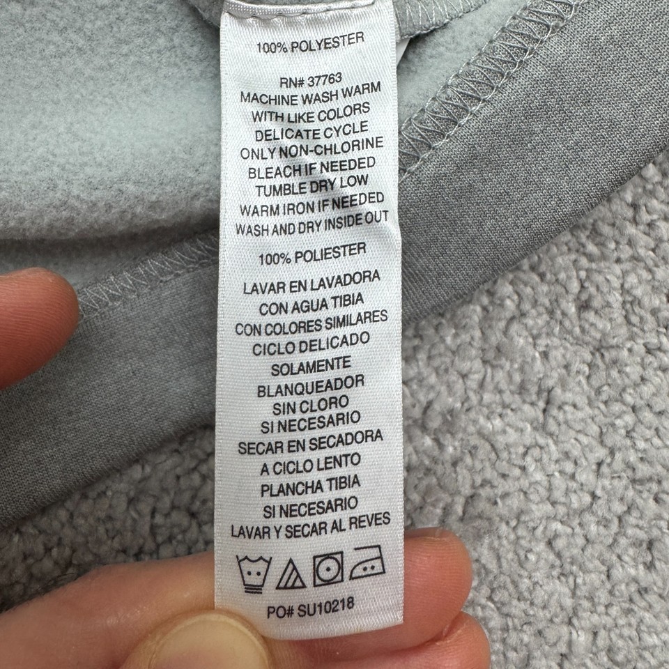 Callaway Weather Series Fleece Golf Performance Jacket Men Small Gray ...