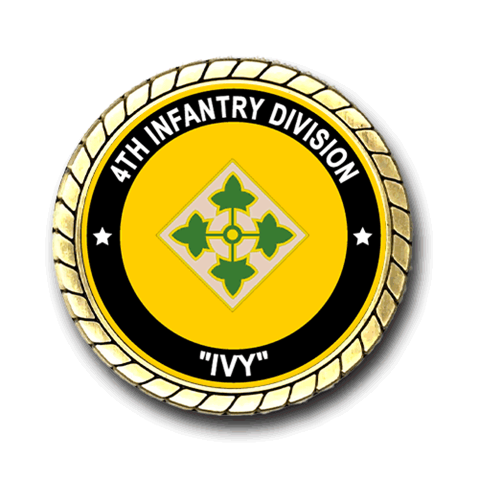 4th Armored Division "Breakthrough" WWII Service Challenge Coin | eBay