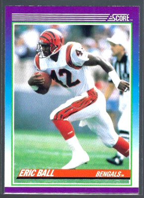 1990 Score Eric Ball Cincinnati Bengals #124 | eBay