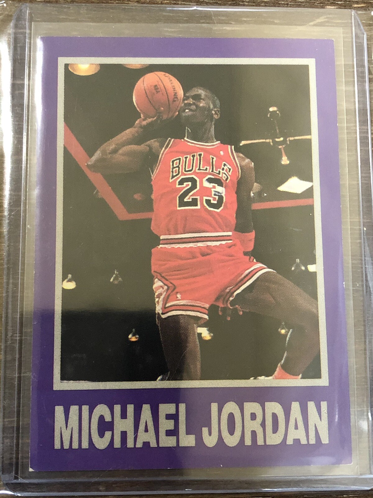 90-91 Michael Jordan Statz Card, purple border | eBay