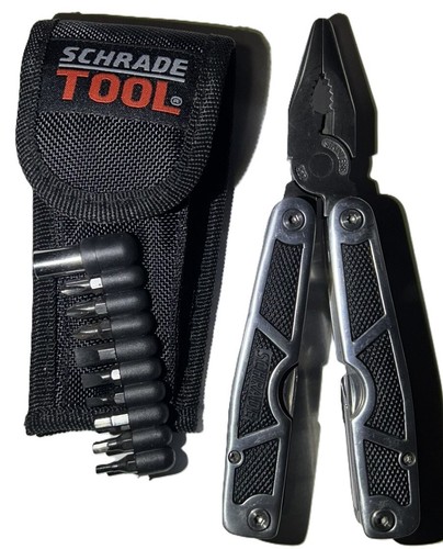 Original SCHRADE 2CR Tool Vintage Multi-Tool Folding Stainless Steel Large | eBay
