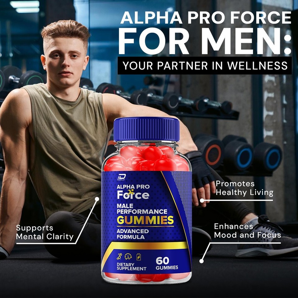 (3 Pack) Alpha Pro Force Gummies for Men – Alpha ProForce Male Performance Gummy | eBay