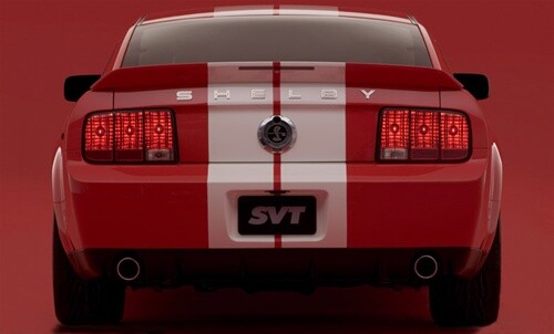 Shelby GT500 Hood Trunk Letter Template Decal Ford Mustang Super Snake ...