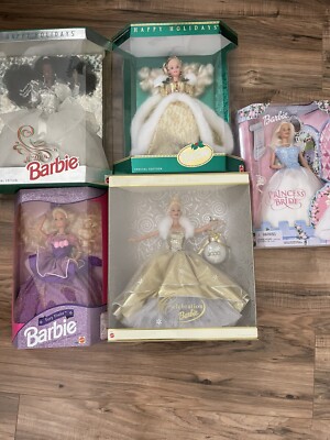Vintage Barbie Dolls Lot Of 5 Special Addition Dolls Mattel | eBay