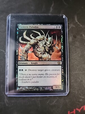 Eastern Paladin FOIL 8th Edition PLD Black Rare MAGIC GATHERING CARD ...