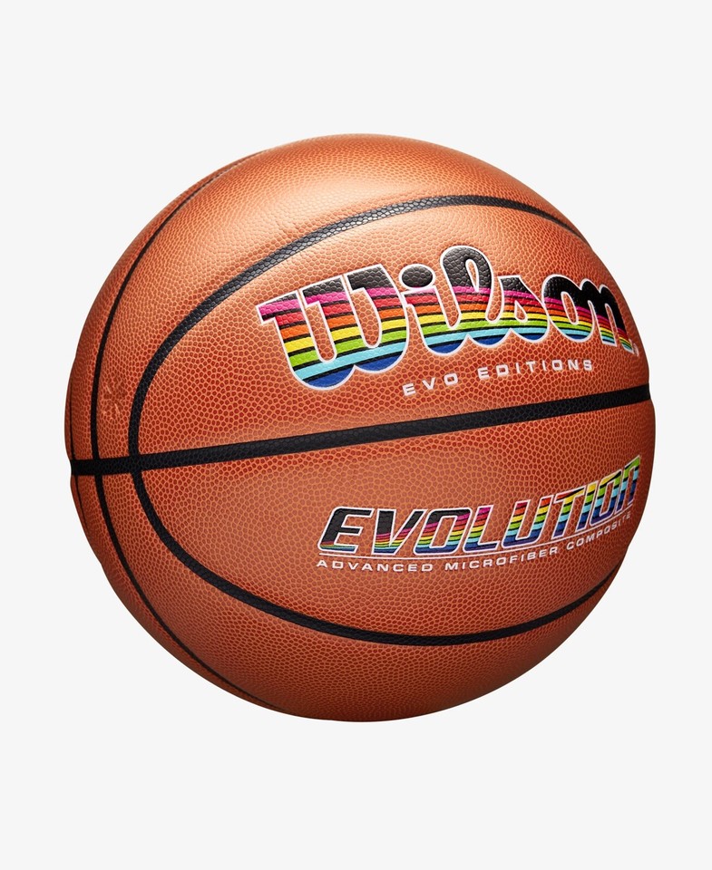 wilson evolution basketball 29.5 EVO EDITION TECHNICOLOR Limited ...