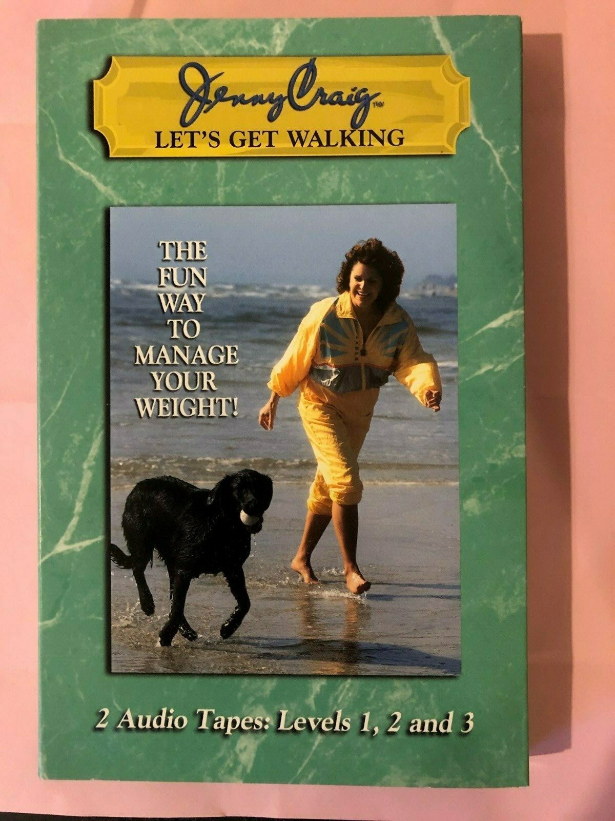 JENNY CRAIG Let's Get Walking ~ 2 Audio Cassettes ~ LEVELS 1, 2, and 3 ...
