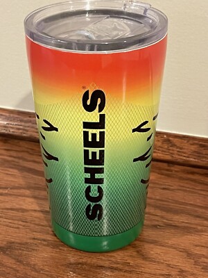 SCHEELS Vacuum Fish Lure Tumbler Coffee Mug Hot or Cold Drinks 16 Oz ...